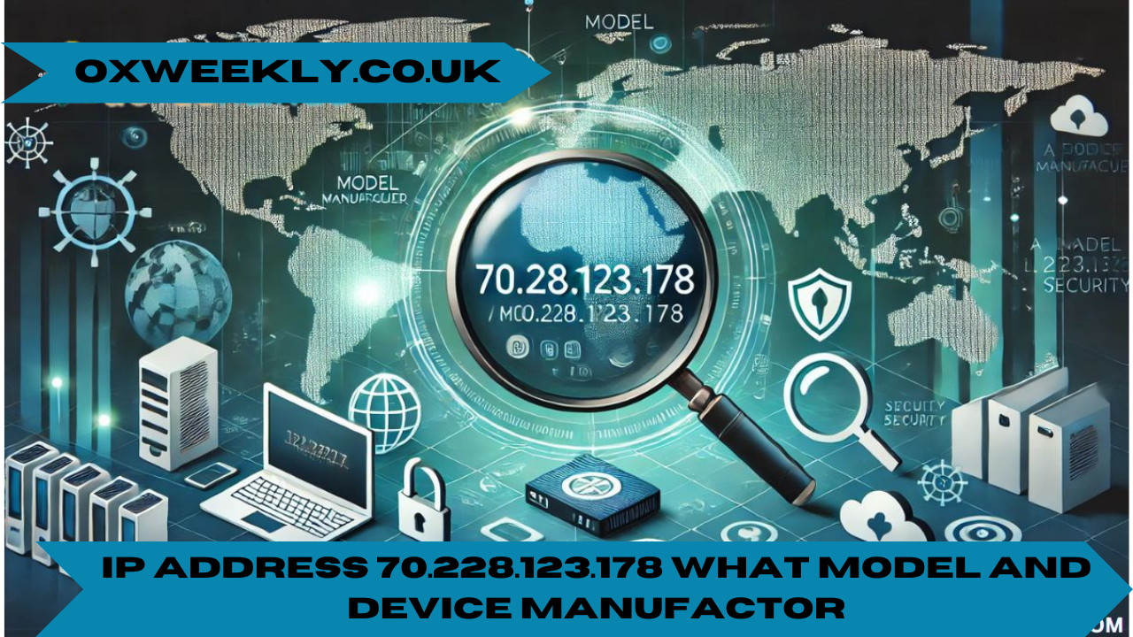 Understanding the IP Address 70.228.123.178 What Model and Device ...